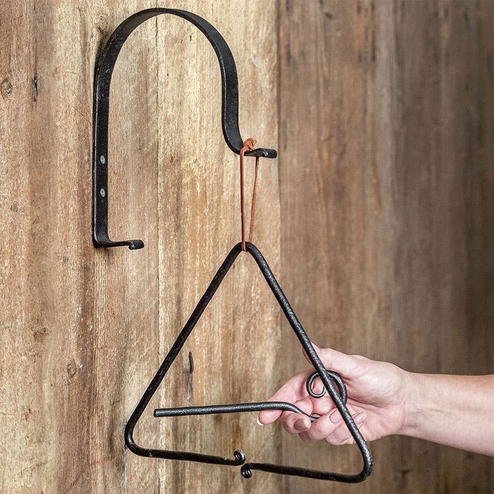 Triangle Dinner Bell with Bracket | HOMESTEAD